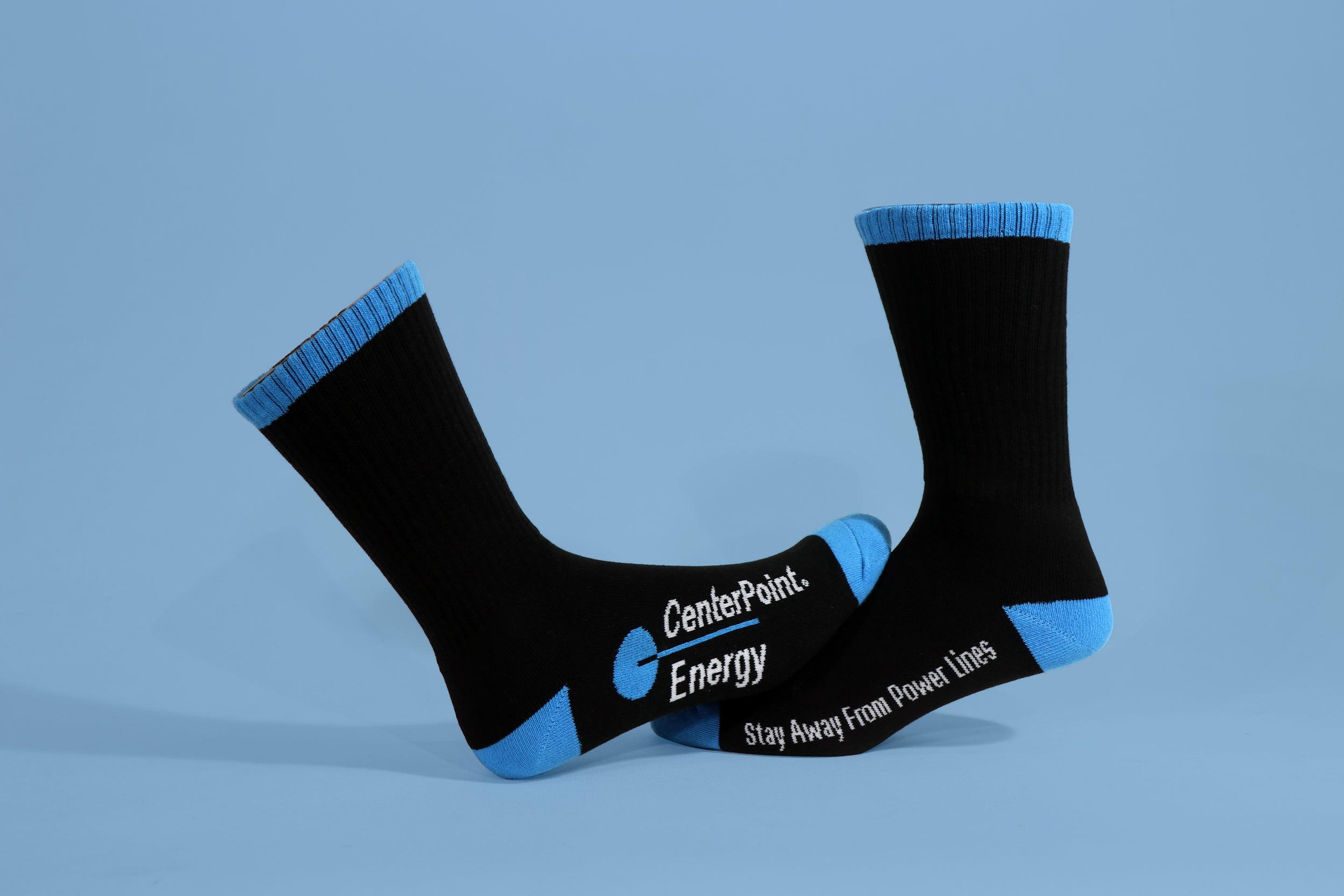Custom Socks for CenterPoint Energy – Flagpin Custom Socks